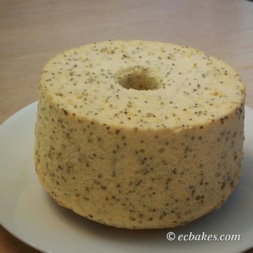 Lime and Chia Seed Chiffon Cake 青檸奇異籽戚風蛋糕 – EC Bakes 小意思